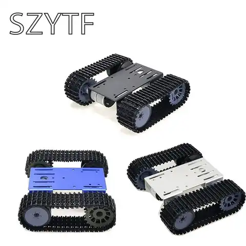 Tracked tank chassis with arduino - купить недорого | AliExpress
