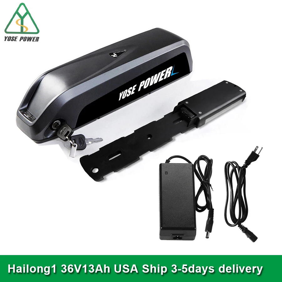 36v 13Ah Hailong Case Electric Bike Battery