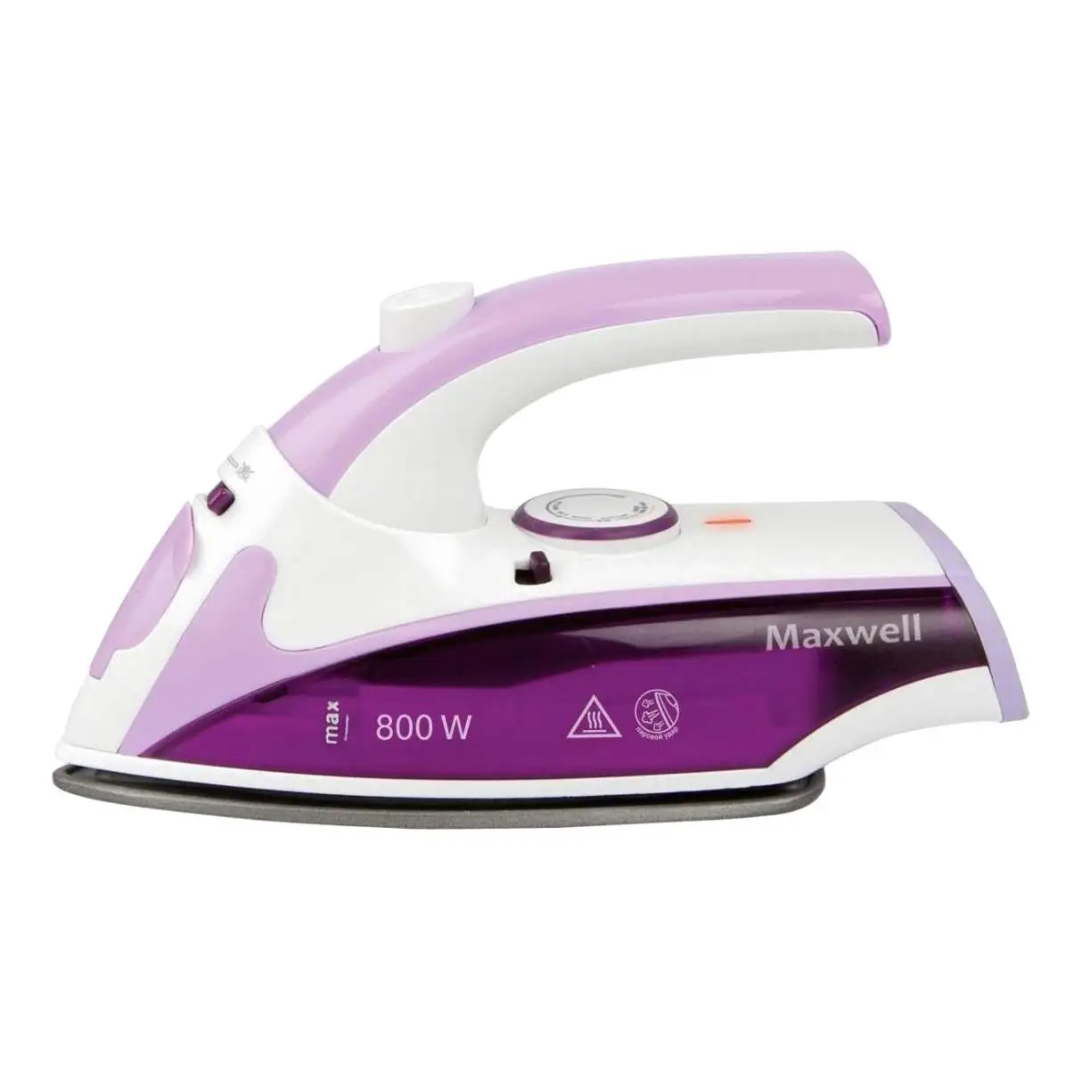 Утюг MAXWELL MW-3057(VT) (800 Вт, паровой удар, антипригарное покрытие ...