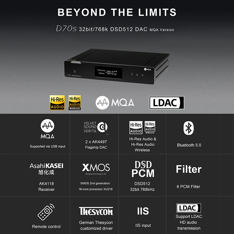 TOPPING D70s MQA Decoder