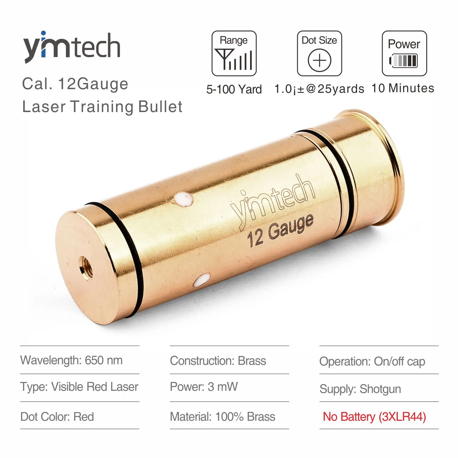 12Gauge laser bullet cartridge shotgun cartridges laser ammo, laser ...