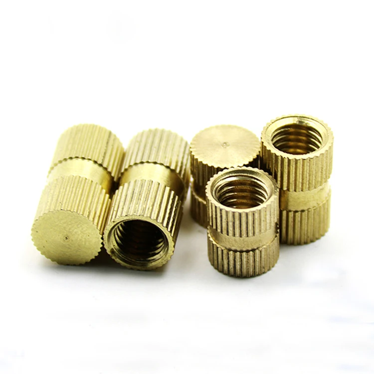 30 шт., медные вставные гайки M4, накатанные гайки типа в ...