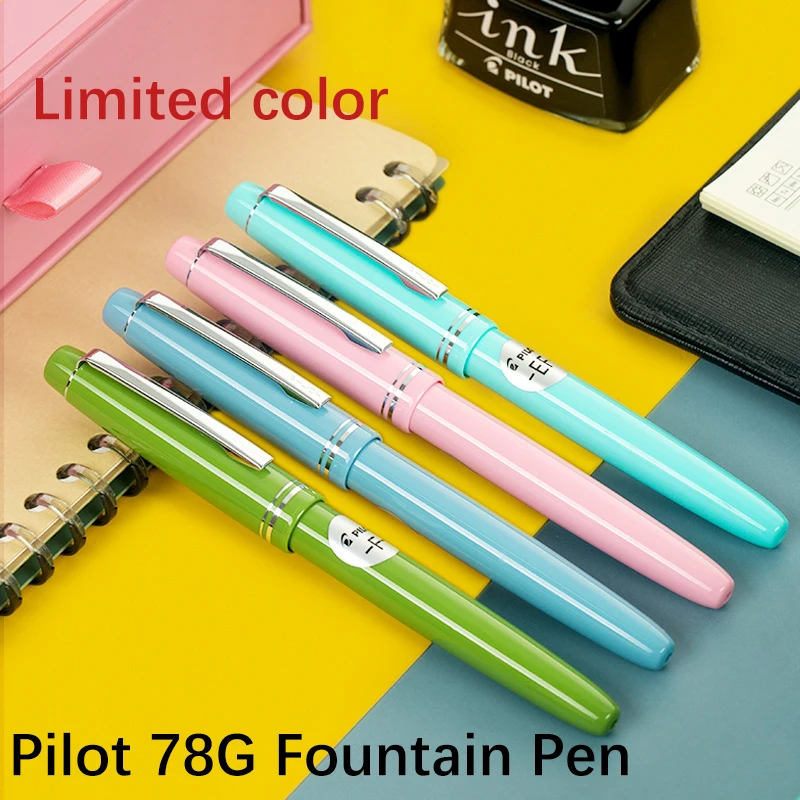 PILOT Original Fountain Pen FP-78G F M Iridium Nib 78g+ 22k Golden ...