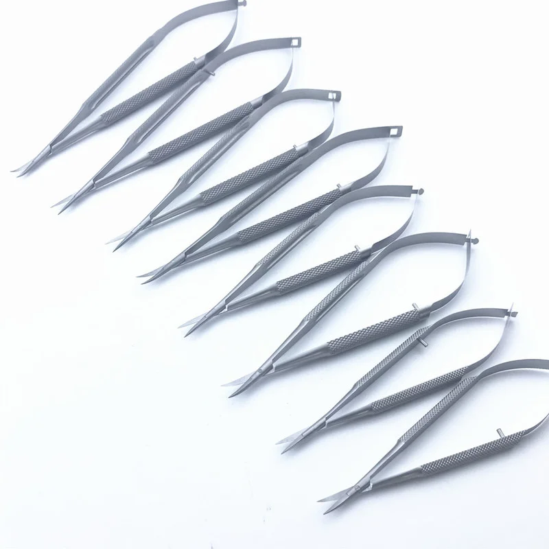 4pcs/set ophthalmic microsurgical instruments 12.5cm scissors+Needle ...