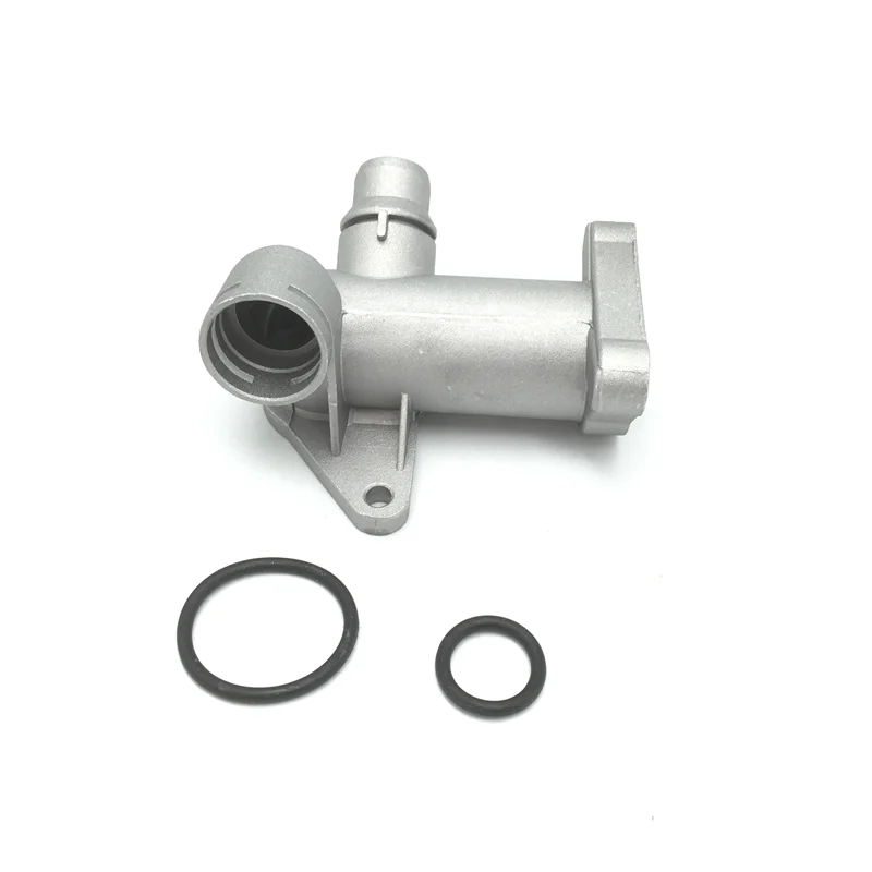 Алюминиевый корпус термостата, выпускной фланцевый соединитель шланга ...