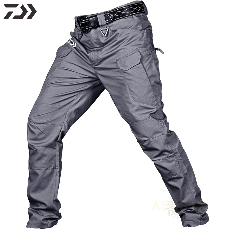 Daiwa Breathable Waterproof Fishing Pants Camouflage Hiking Hunting ...