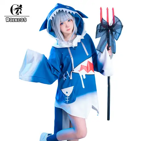 Gawr gura jacket - купить недорого | AliExpress