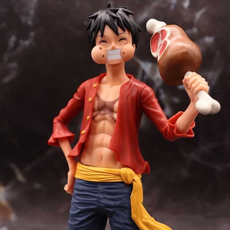 28cm One Piece Monkey D Luffy Three Forms Replaceable Figure | One ...