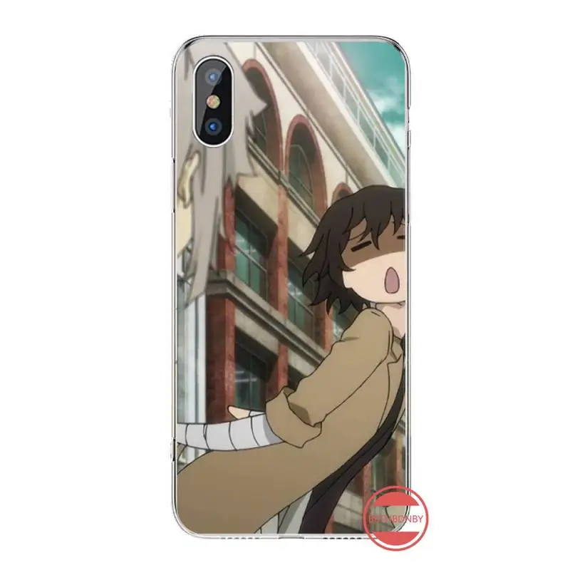 Japan Anime Bungou Stray Dogs Phone Case for iPhone 12 5 5s 5c Se 6 6s ...