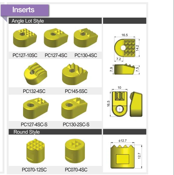 10 шт. Вольфрам сталь коготь, Чак челюсти коготь высокая твердость ...