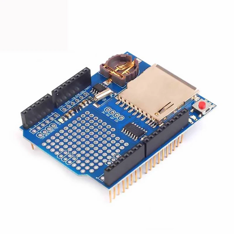 Xd204 Data Logging Recorder Shield V10 For Arduino Uno