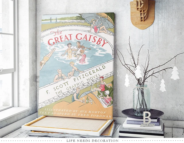 The Great Gatsby Book Poster