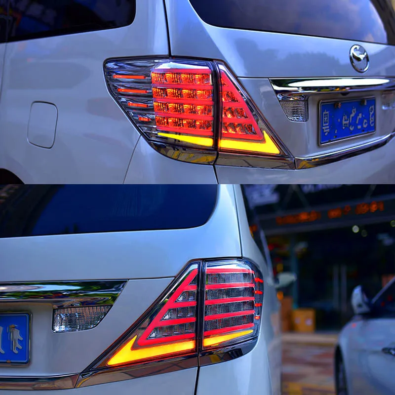 Tail light LED Red Lens Rear Replacment Assembly Lamp Fit For Toyota ...