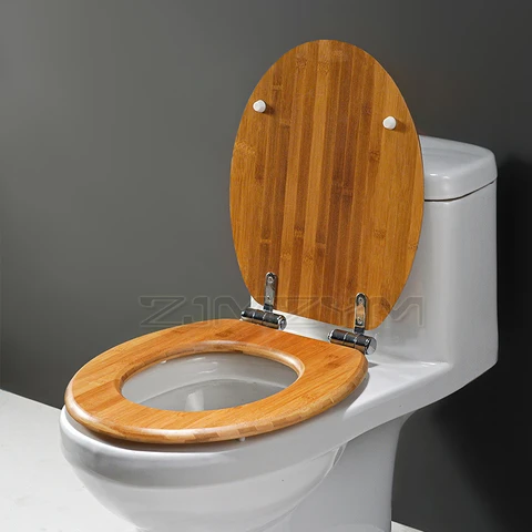 Seat cover of toilet wood AliExpress