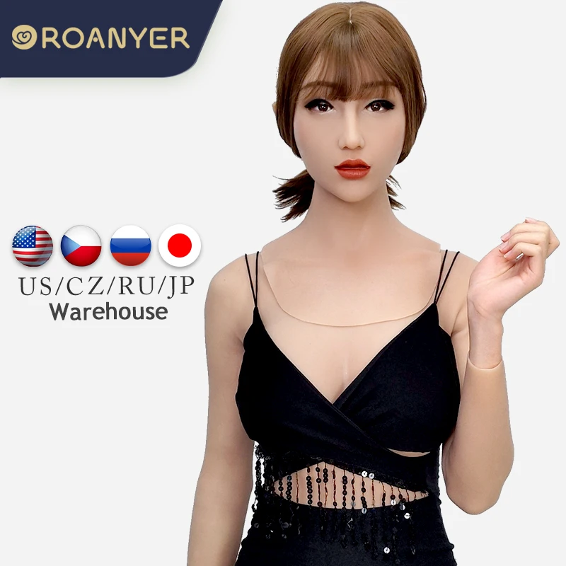 Силиконовая маска Roanyer для кроссдрессинга, сексуальный костюм трансгендера для трансгендеров ...
