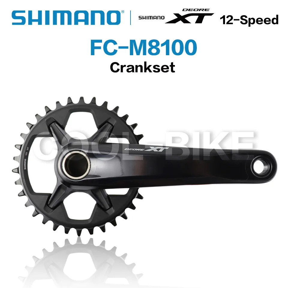 SHIMANO DEROE XT FC M8100 коленчатый набор M8100 12-Speed 30T 32T 34T 36T 170 мм 175 мм FC-M8100 ...
