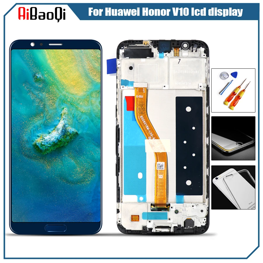 Оригинальный M & Sen для Huawei Honor V10 BKL-AL20 BKL-AL00 Honor вид 10 BKL-L09 ЖК-дисплей с ...