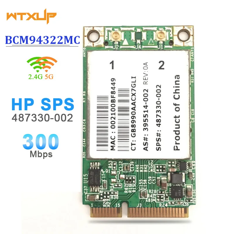 Беспроводная сетевая карта WTXUP BCM94322MC для HP 2730p 6930p | AliExpress