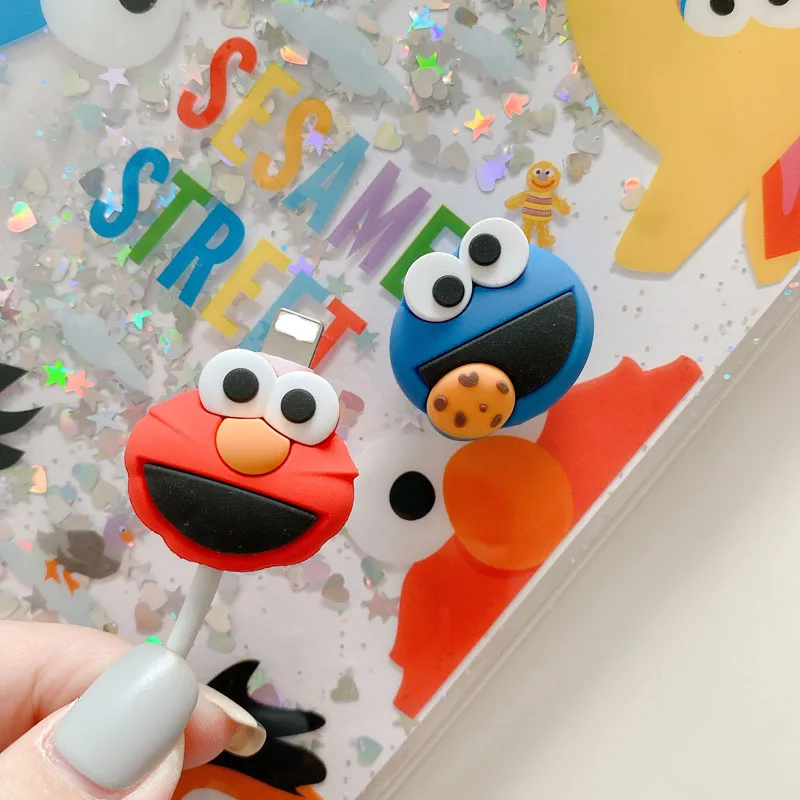 Cartoon Animal Cable Protector For iPhone Huawei USB Charging Cute ...