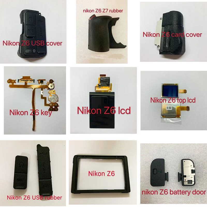 for Nikon Z6 Z7 Shell Cover with USB Skin Side Plugging Port | eBay