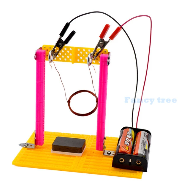 diy kit Handmade Experiment Toys Electromagnetic Science Swing Set ...