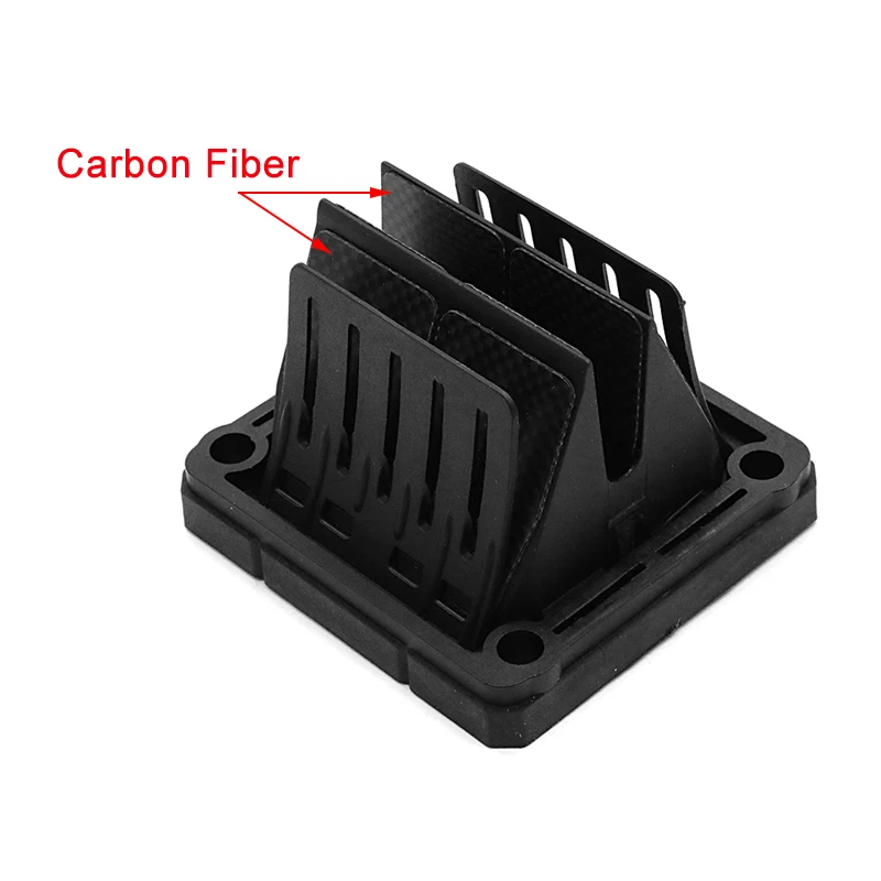 YZF350 YFZ350 RZ350 YZ125 Motorcycle Intake Reed Valve Carbon Fiber For ...