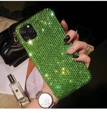 Iphone 12 pro чехол с камнями - купить недорого | AliExpress