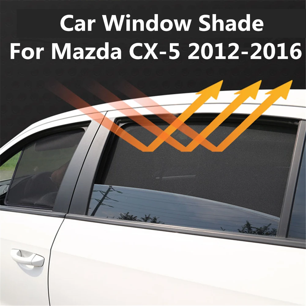 Для Mazda CX-5 2012 2013 2014 2015 2016 окна автомобиля теневая УФ ...