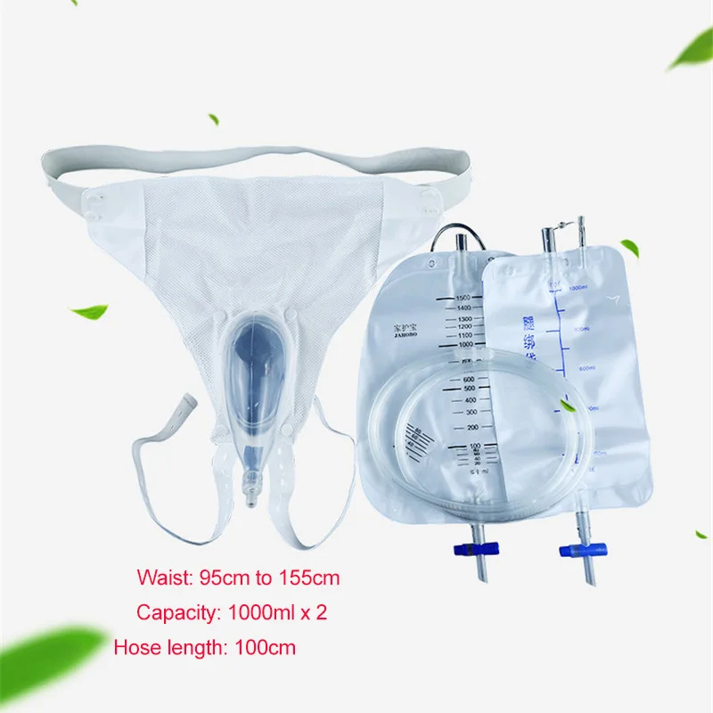 Silicone Urine Collect Reusable Urinal Portable Urinary System ...