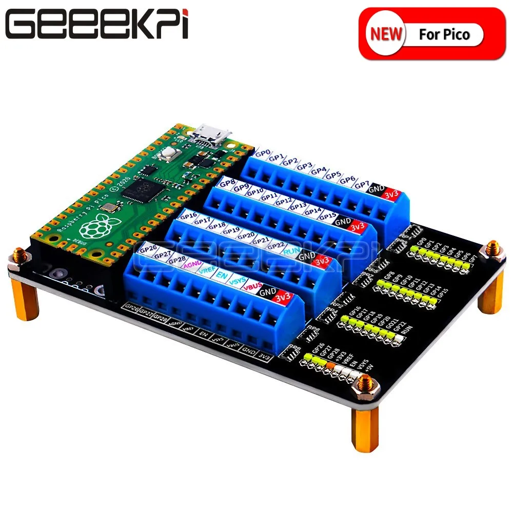 geeekpi Винтовая шляпа GPIO для Raspberry Pi Pico | AliExpress