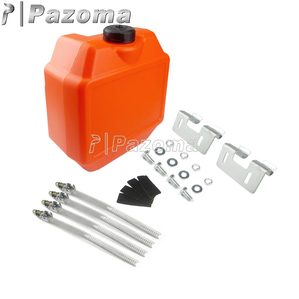 Dirt Bike Custom 1.3 Gallon Auxiliary Fuel Tank For Honda Yamaha ...