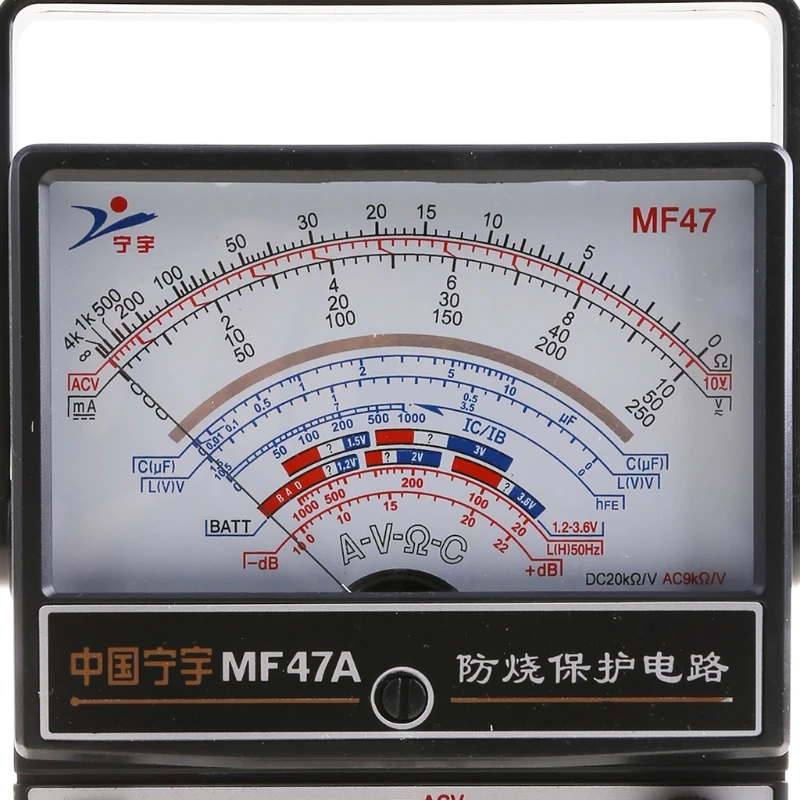 Generic Portable Mechanical Pointer Type Multimeter Measurement AC ...
