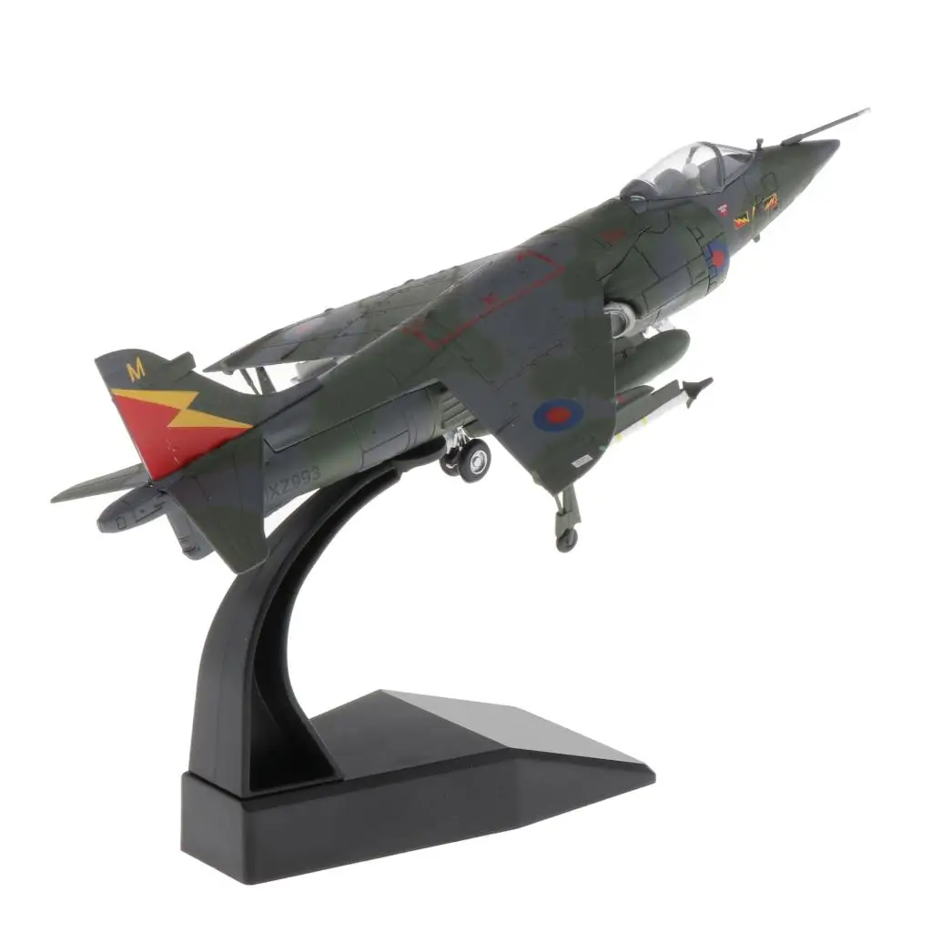 1:72 Scale Jet Fighter Plane Diecast Display Model with Stand - buy at ...