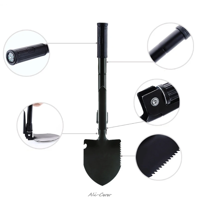 Pelle,Pelle pliante tactique militaire polyvalente, outils de survie ...