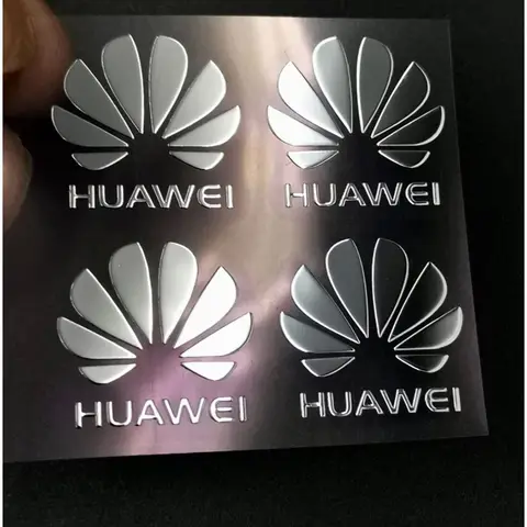 Huawei наклейка с логотипом - купить недорого | AliExpress