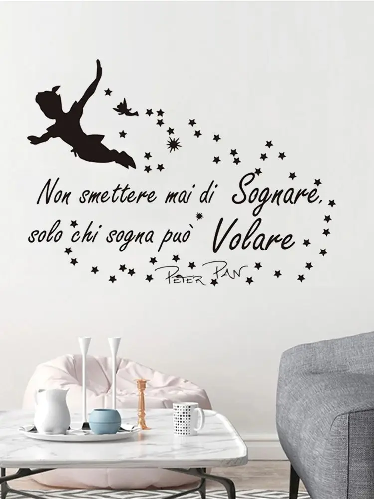 Peter Pan Shadow Stencil