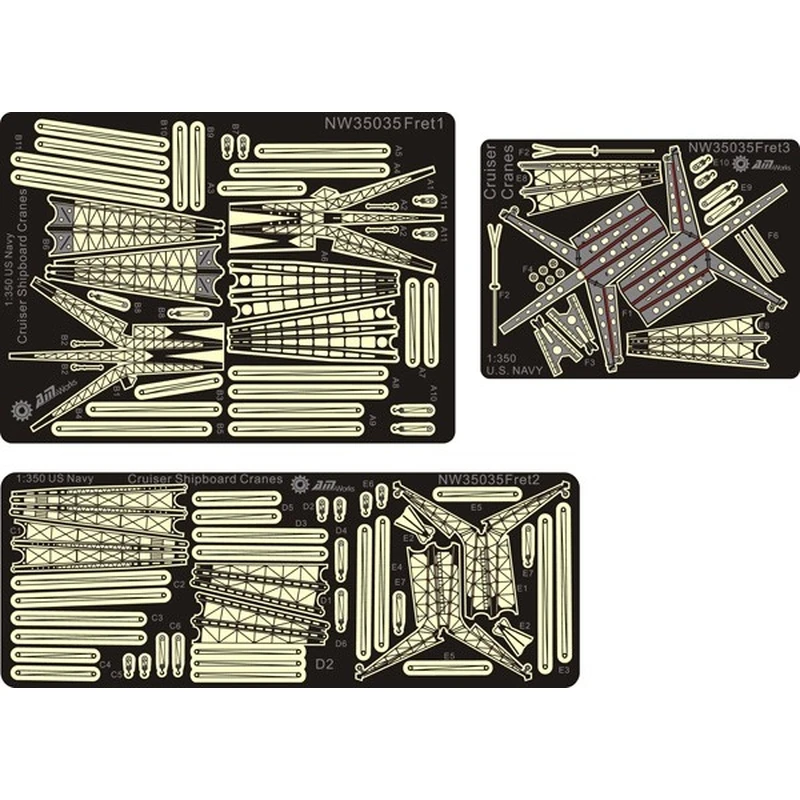 AM-WORKS NW35035 Детали для моделей кораблей 1/350 | AliExpress