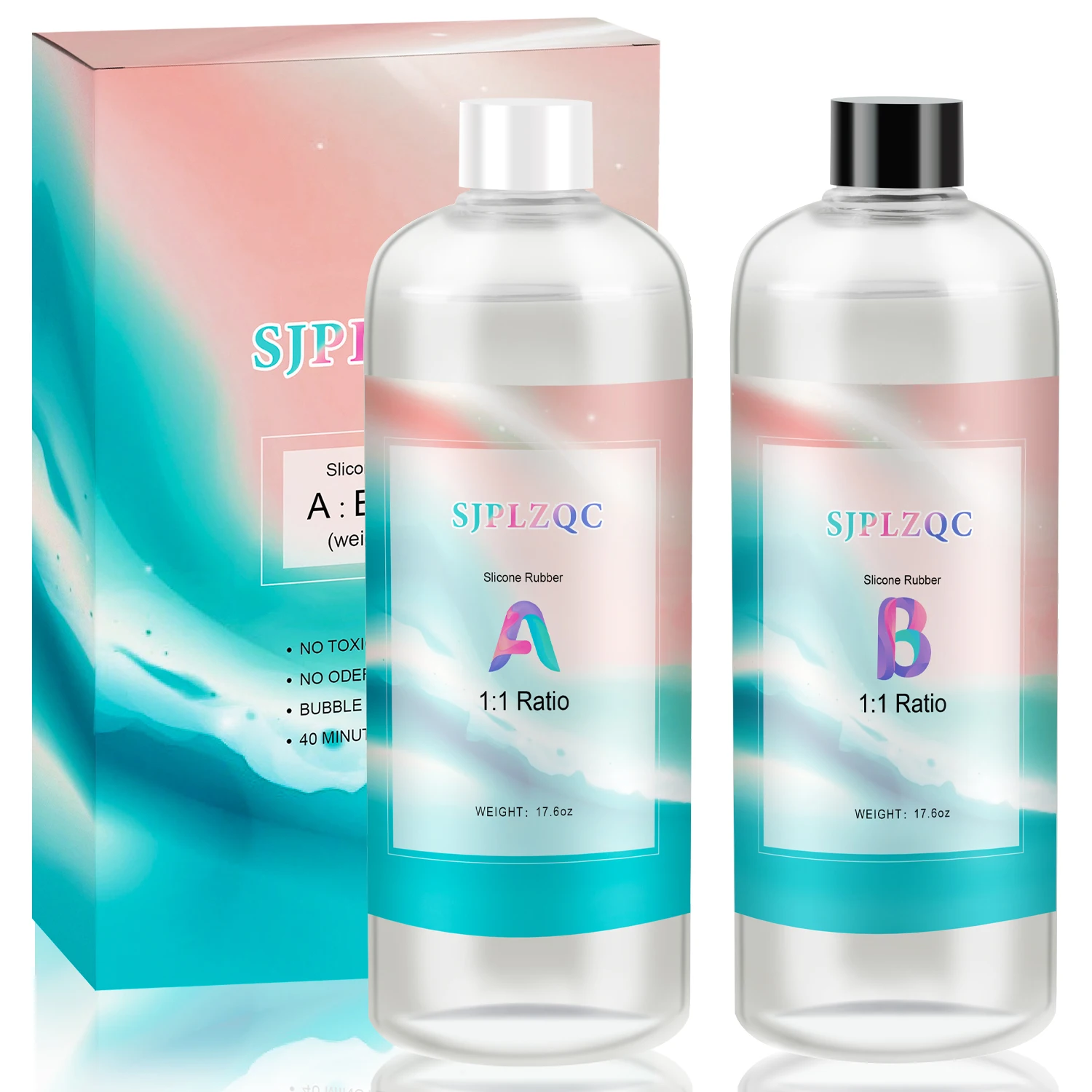 Molde De Silicone Que Faz A Colagem De Borracha Líquida Ab 1:1 Faça ...