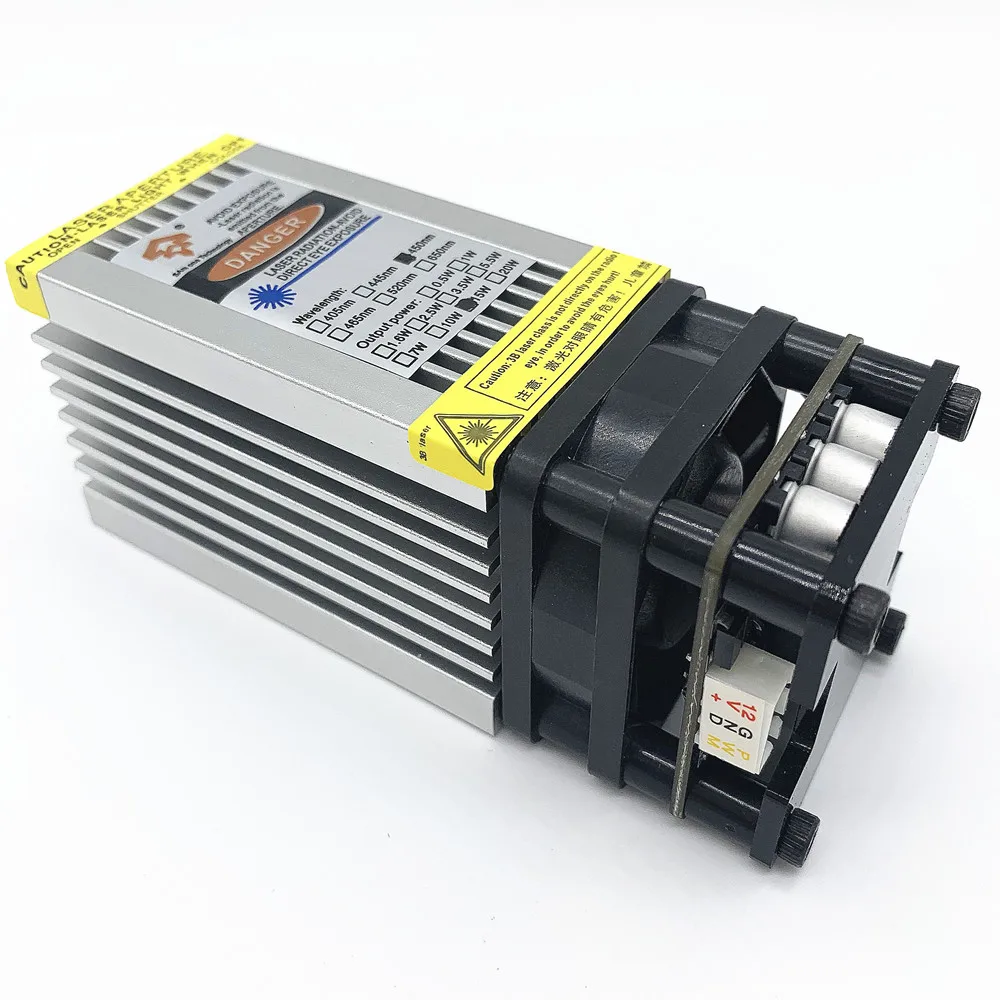 15W 24V laser module laser head, marking, engraving and cutting tool ...