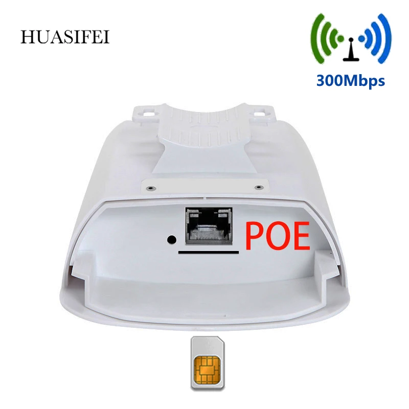 300Mbps CAT4 router 3G / 4G LTE wi fi router with sim card waterproof ...