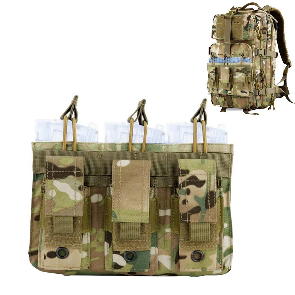 Нейлоновая Военная Тактическая Сумка Molle с тройной карманом для ...