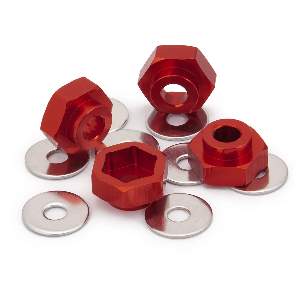 YEAHRUN Hexagon Adapter Wheel Hex 12mm Conversion 17mm Extension Column ...