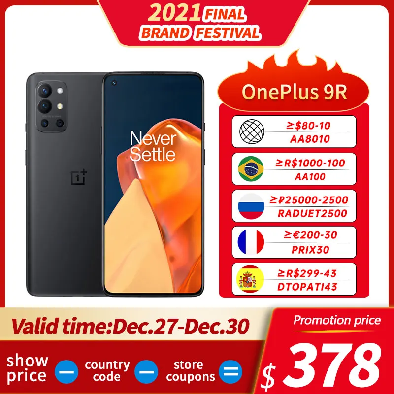 OnePlus 9R - Full phone specifications