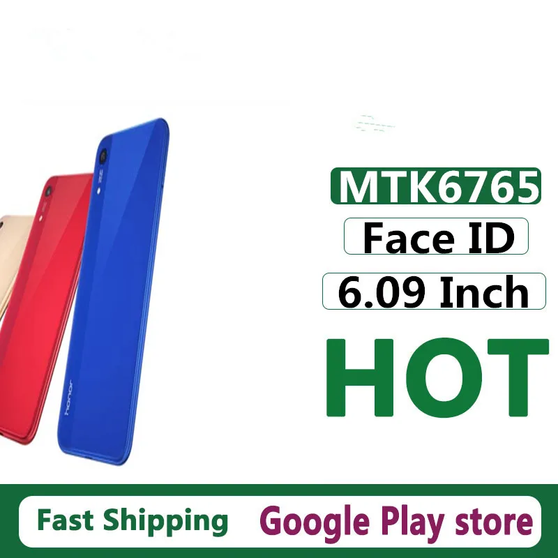 Смартфон HONOR 8A, 3/32ГБ, 3/64ГБ, global | AliExpress