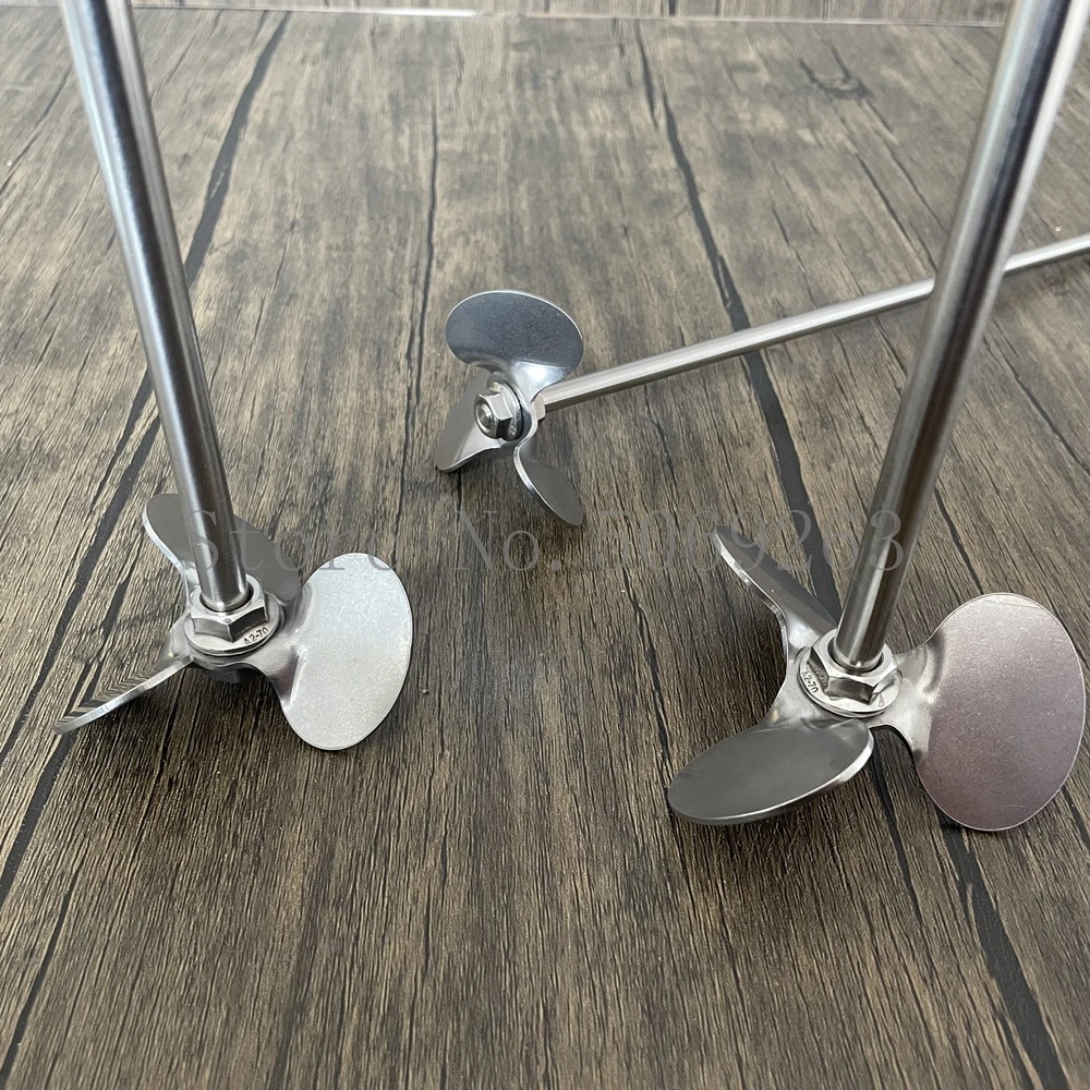 Hélice rotative à trois lames en acier inoxydable, 1 ensemble, diamètre ...