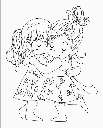 Штампы для скрапбукинга Ally HeHe Cartoon Girl | AliExpress