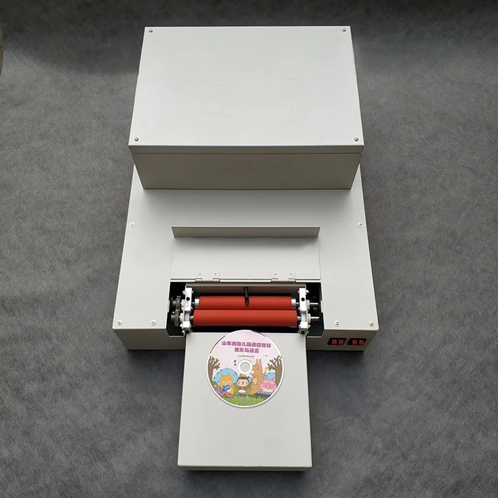 CD DVD UV Coating Machine Desktop UV Coater CD Laminating Machine ...