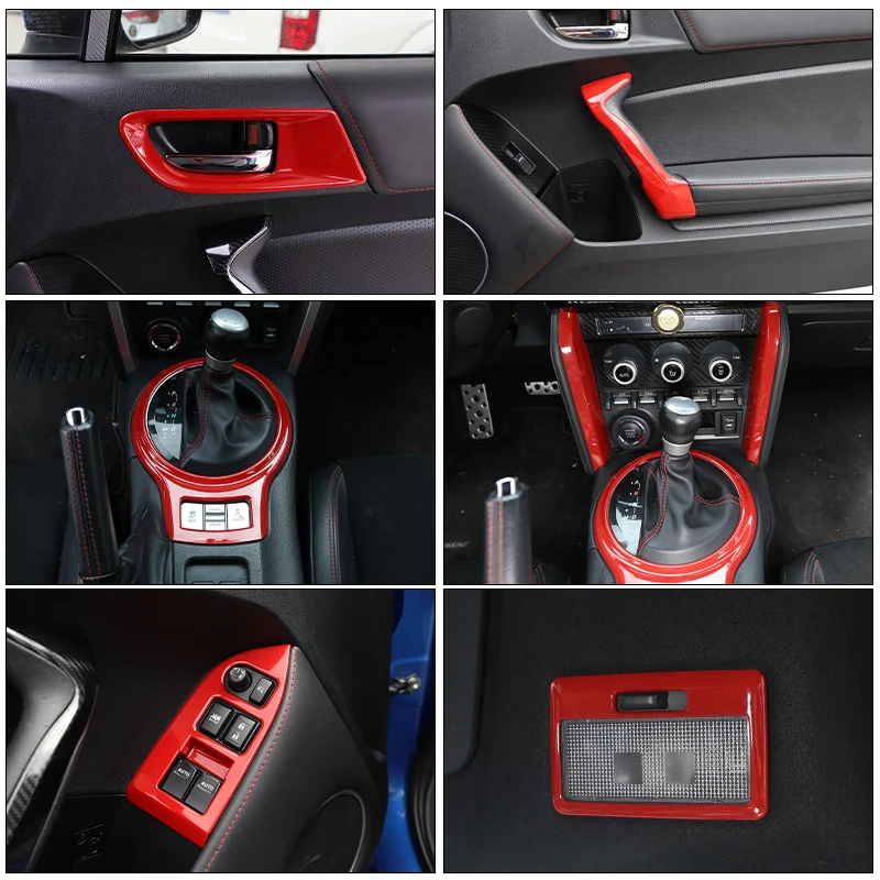 Subaru Brz Red Interior