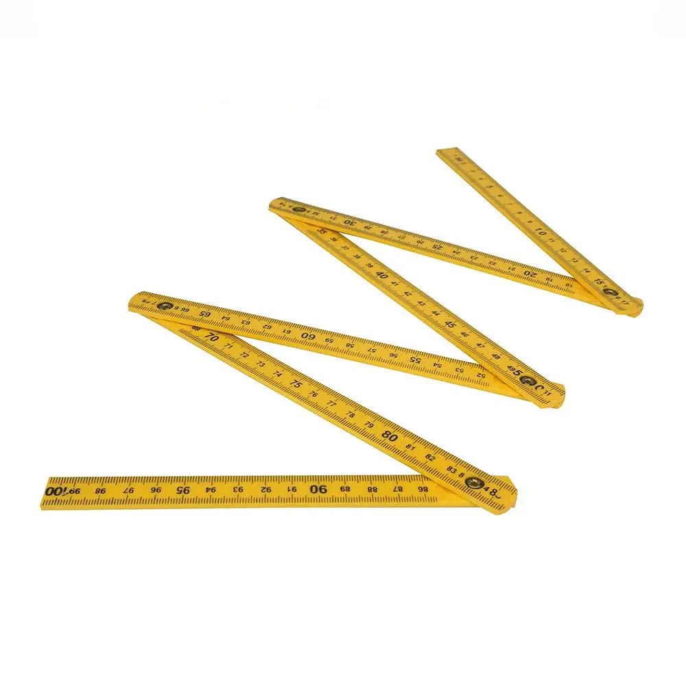 1meter Slide Ten-Parts Fold Up Rulers Folding Versatile Inside Reading ...