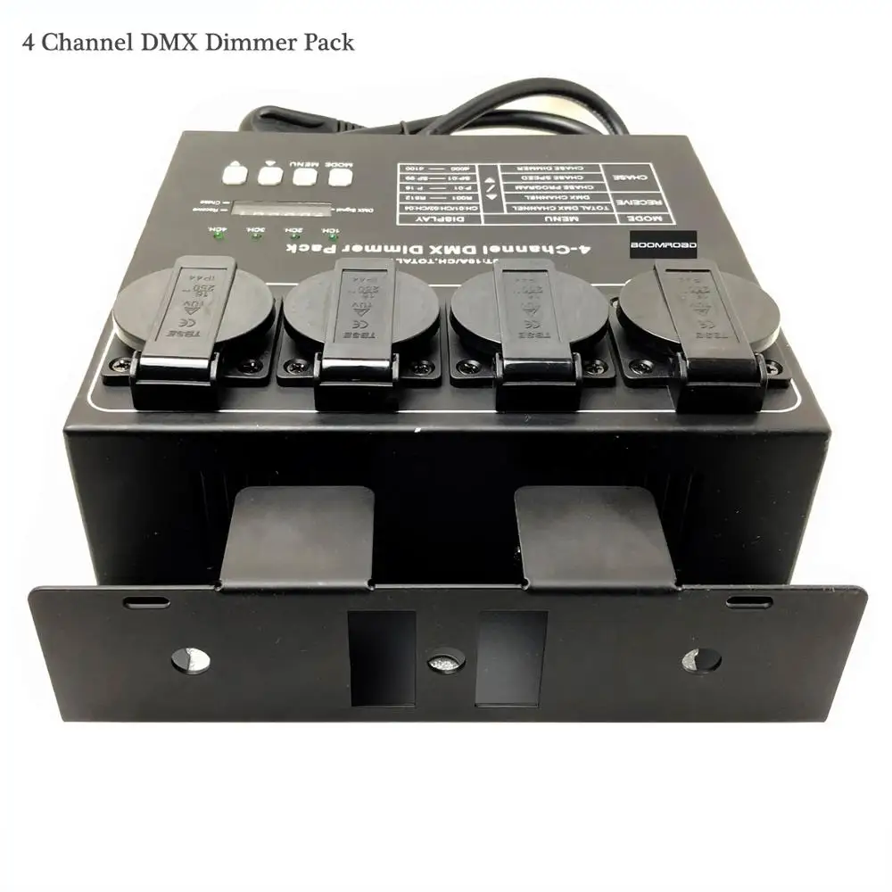 4 Channels DMX Dimmer Rear Controller Pack 1kw Switch Pack Auto/DMX 512 ...